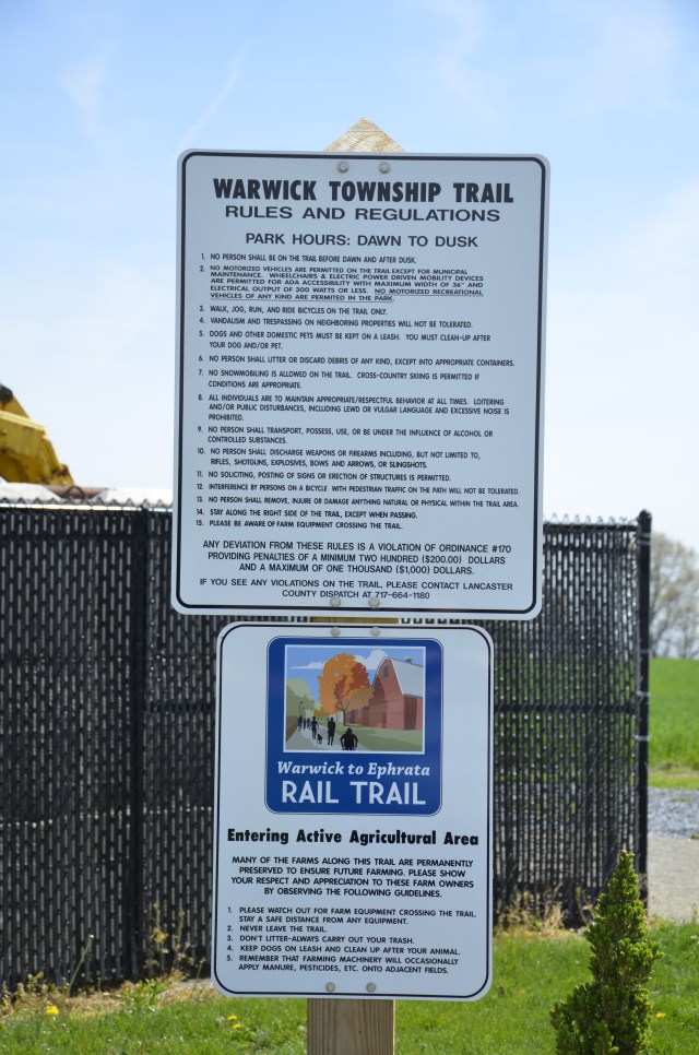 Warwick Ephrata Rail Trail – WERT | Warwick Regional Recreation Commission